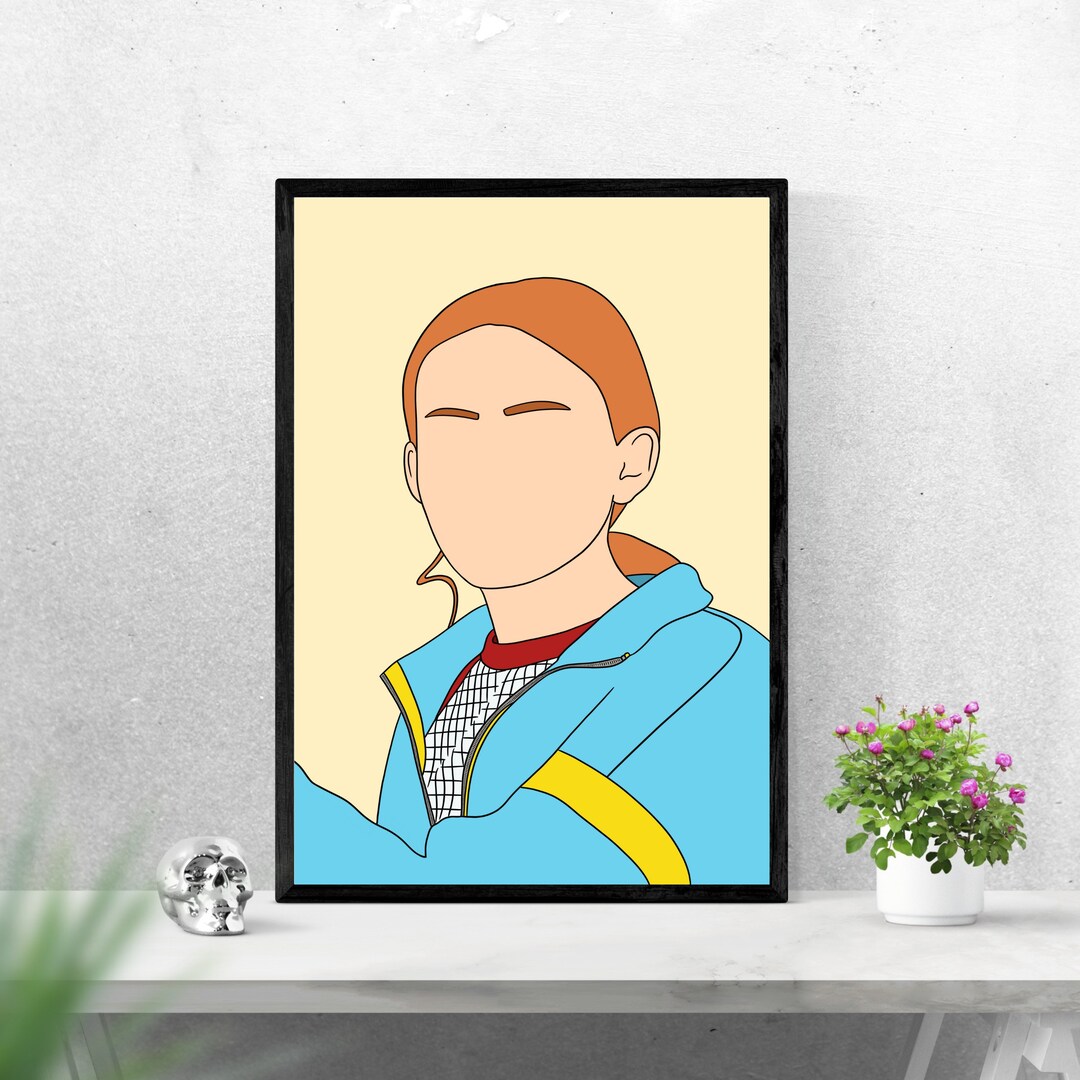 Max Mayfield Poster Stranger Things Season 3 Drawing A5 A4 A3 - Etsy