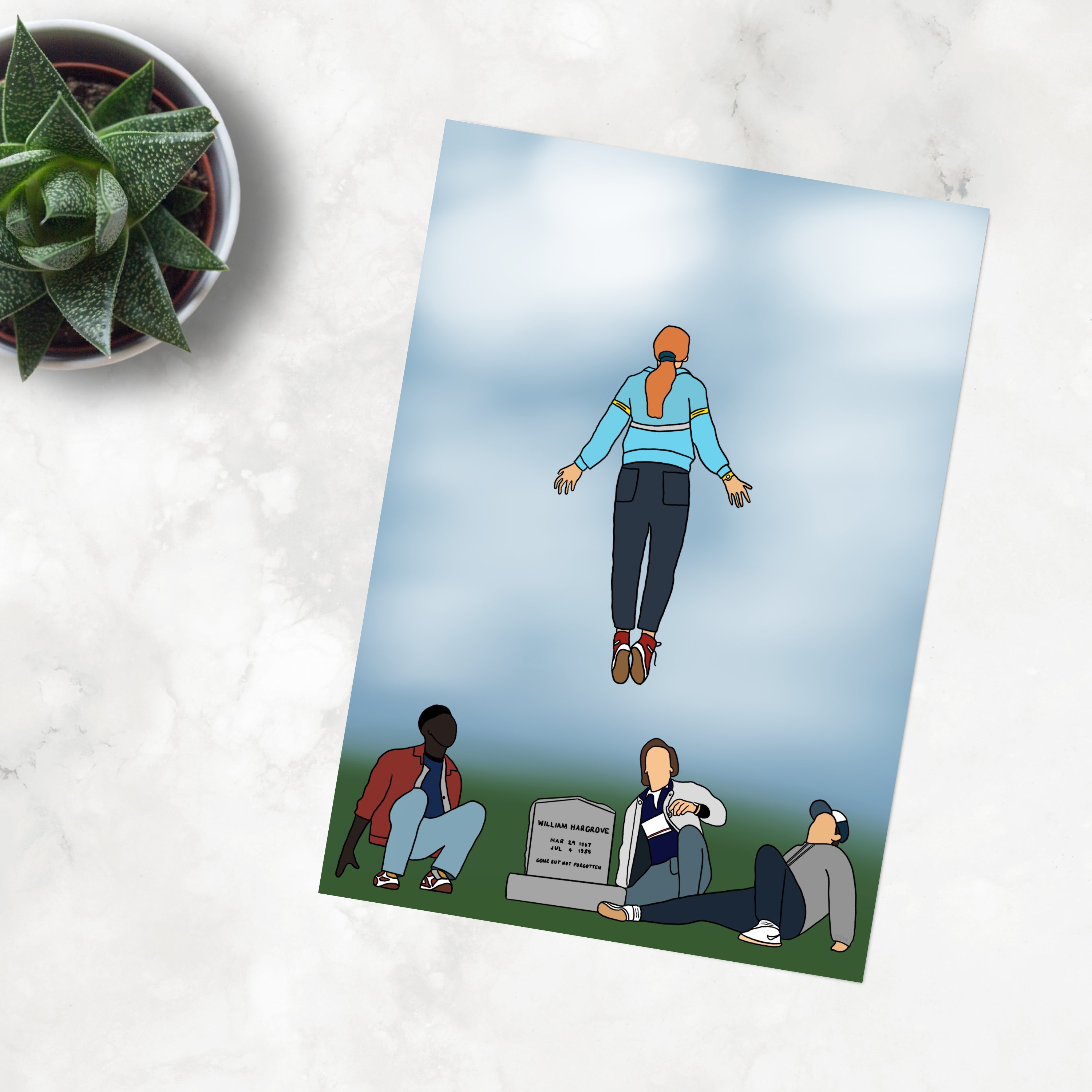 Max Mayfield Poster Stranger Things Season 4 Drawing A5 A4 A3 - Etsy UK