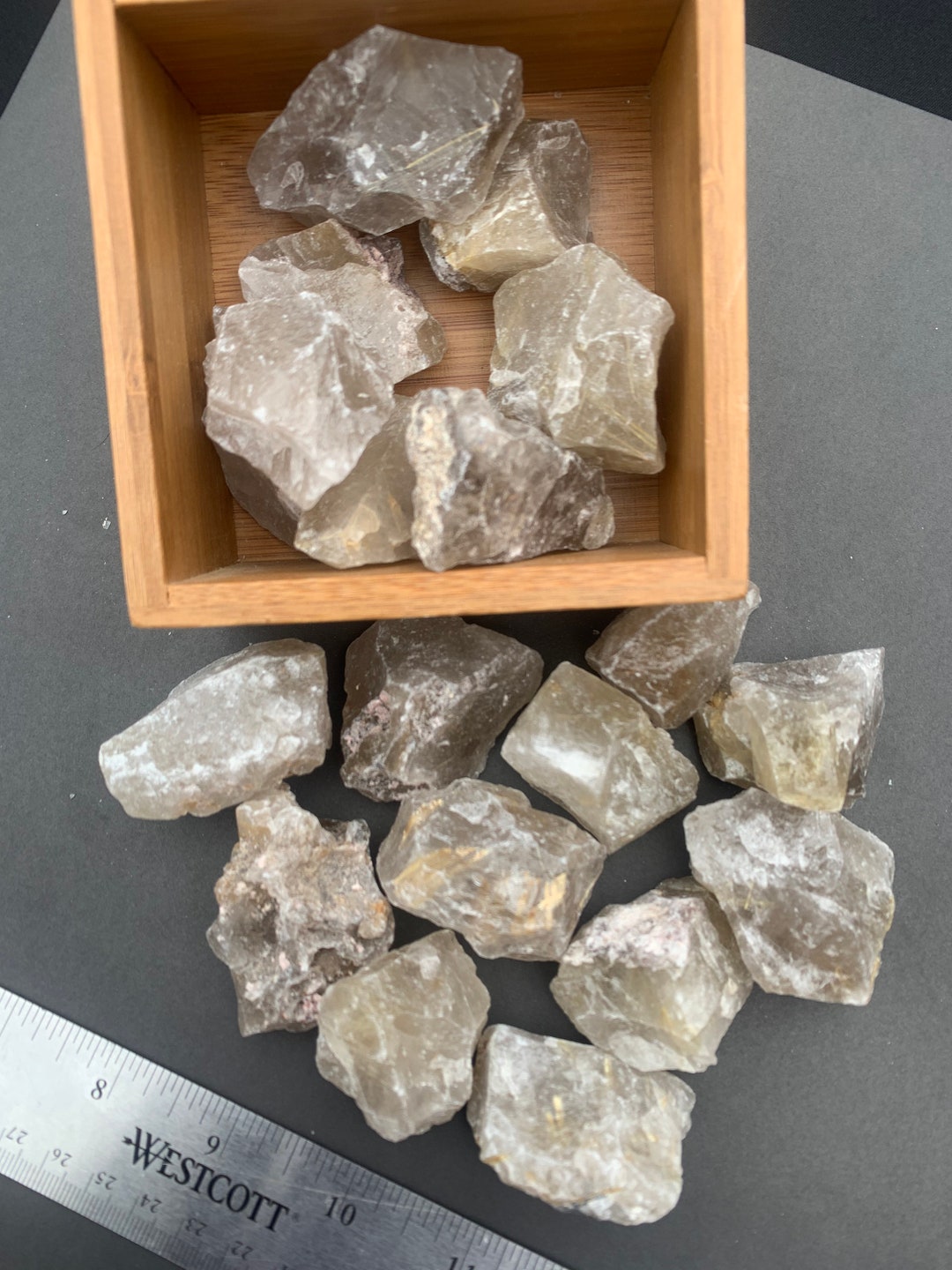 Rough Rutilated Quartz - Etsy