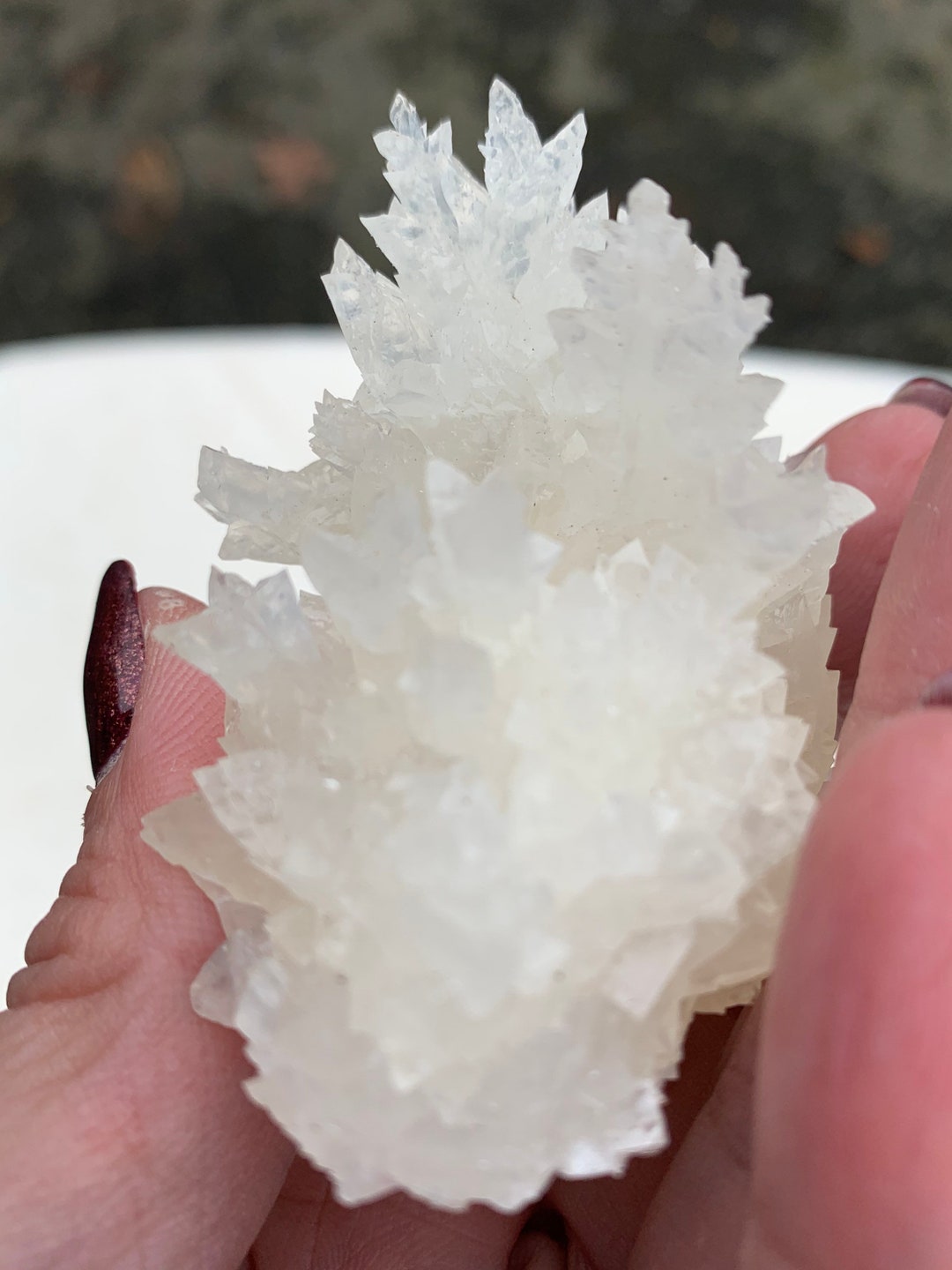 Stunning White Cave Aragonite - Etsy