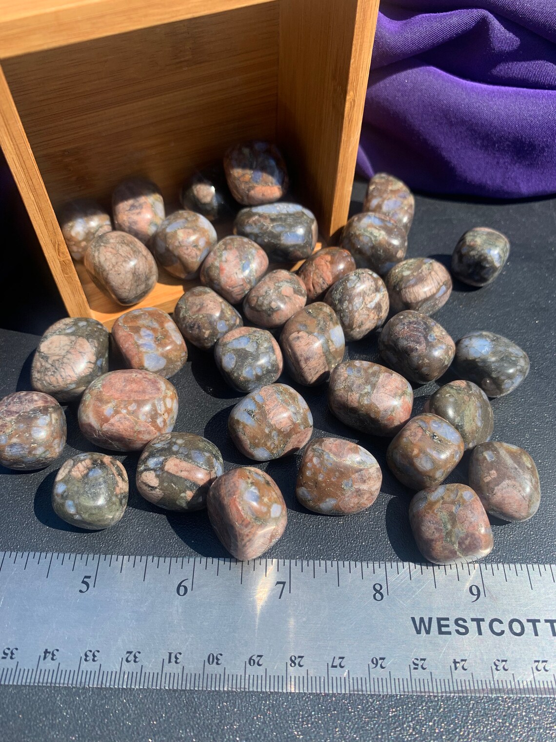 Que Sera Tumble Stone - Etsy