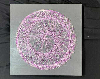 Abstract String Art | Etsy