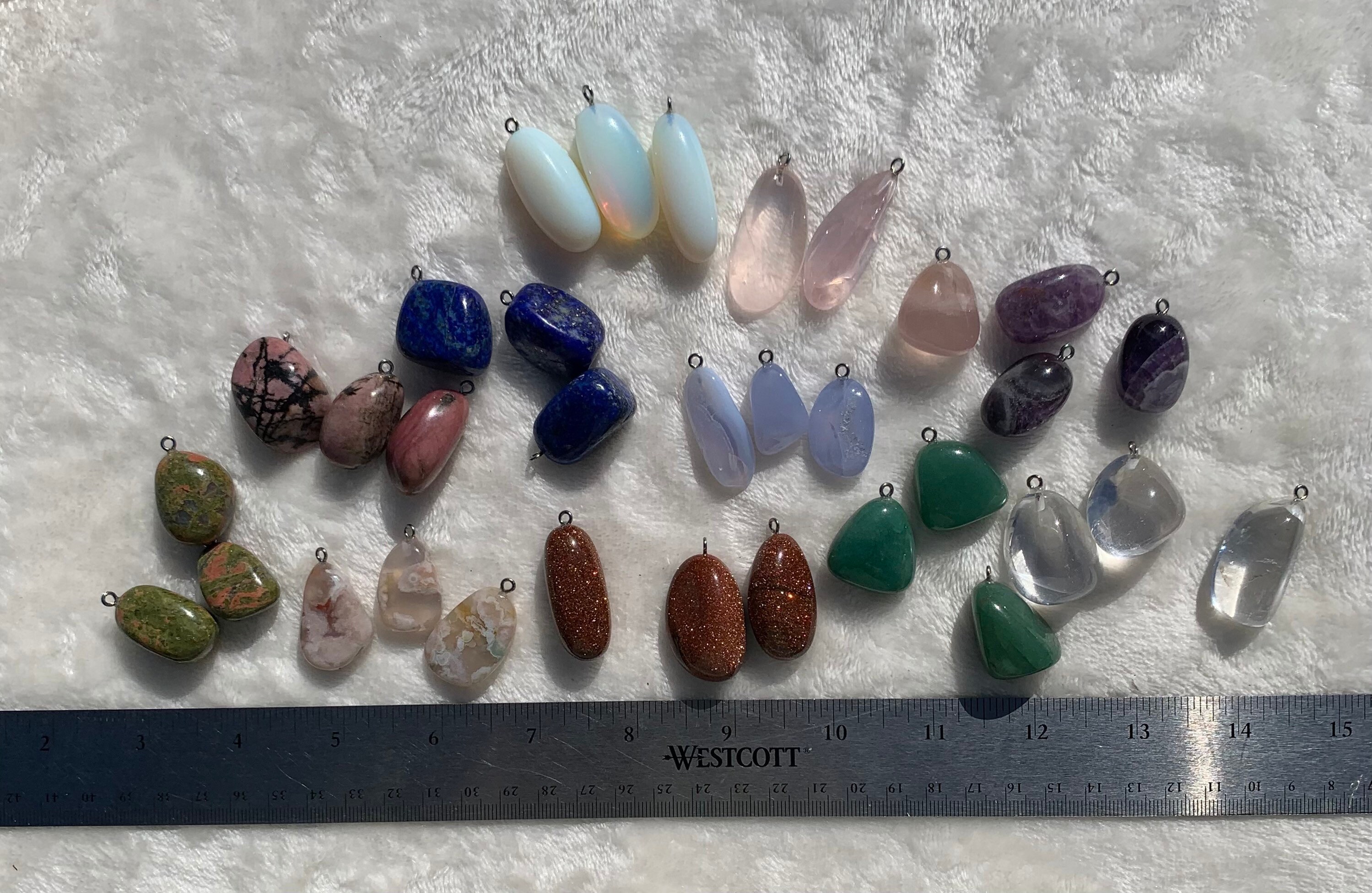 Crystal Pendants Multiple Materials | Etsy