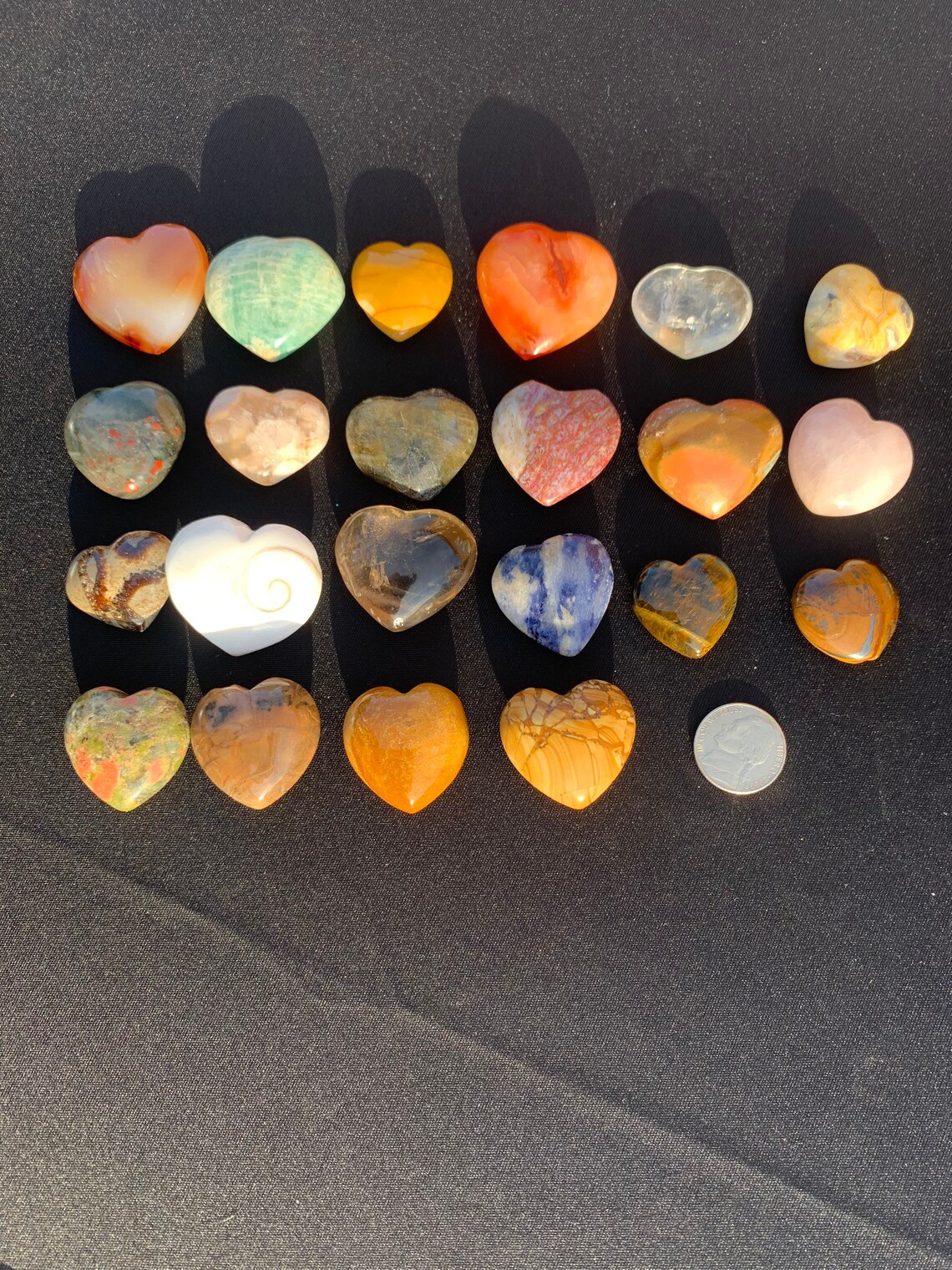 Small Hearts 22 Different Materials | Etsy