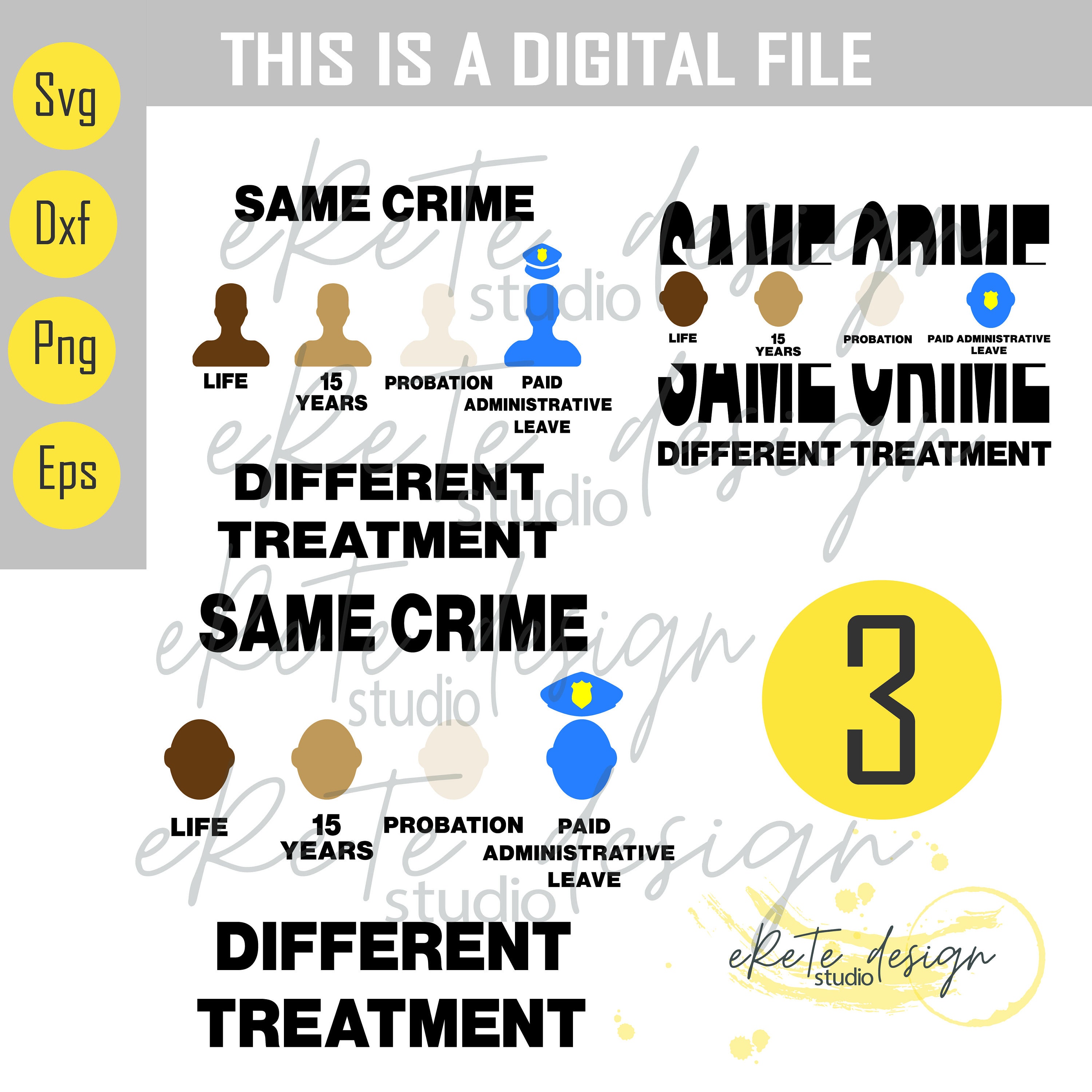 SAME CRIME Shirt Bundle SVG Cut File Cricut Download Svg Cutting Svg ...