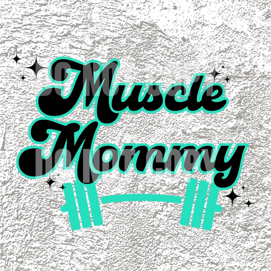Muscle Mommy Png | Fitness Png | Gym Mom Png - Etsy