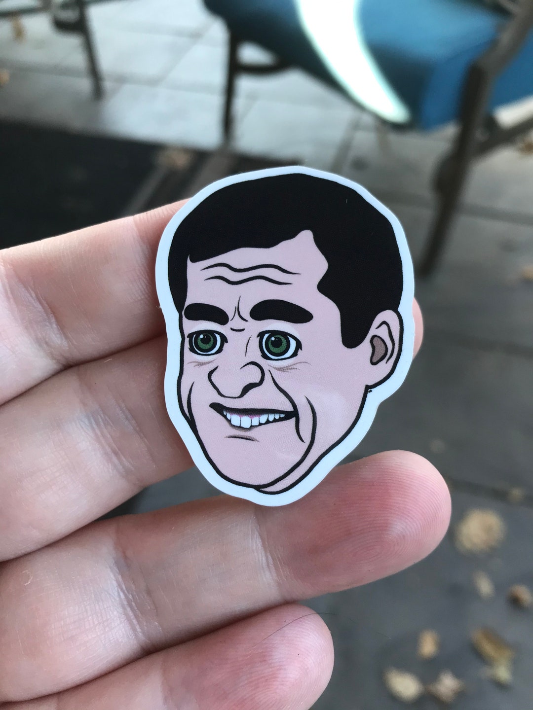 Steve Carell Sticker / Michael Sticker / Vinyl Sticker / - Etsy