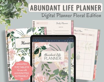 Ipad Digital Planner Tablet Planner Goodnotes Noteshelf | Etsy