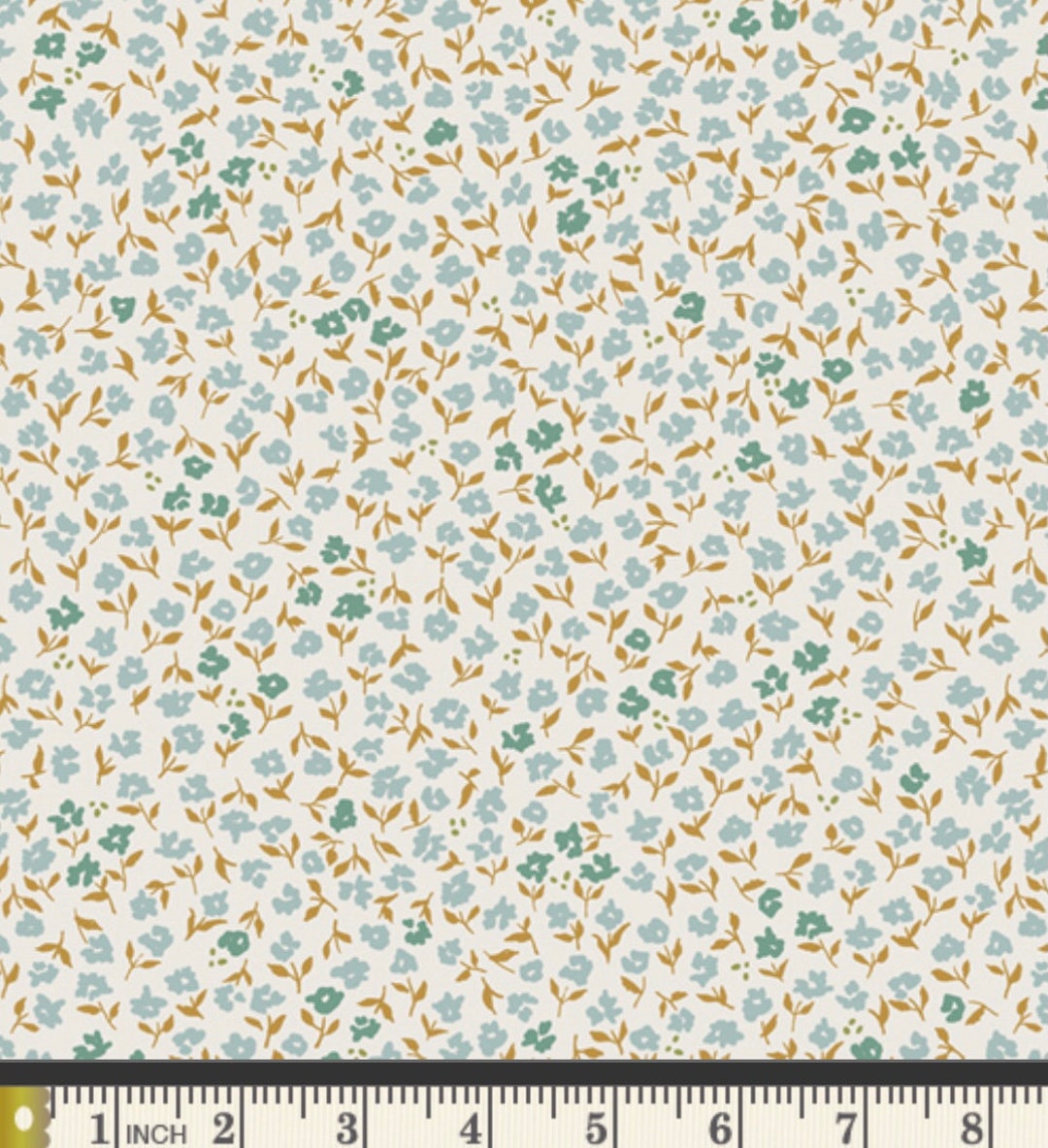 Promenade Mint Mayfair Art Gallery Fabrics Fabric by the Yard, 100% ...
