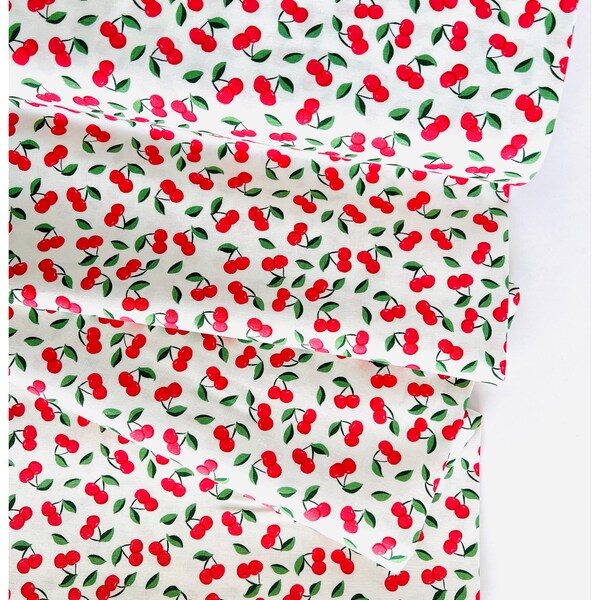 Cherry Fabric - Etsy