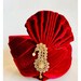 Royal Red Velvet Turban - Etsy