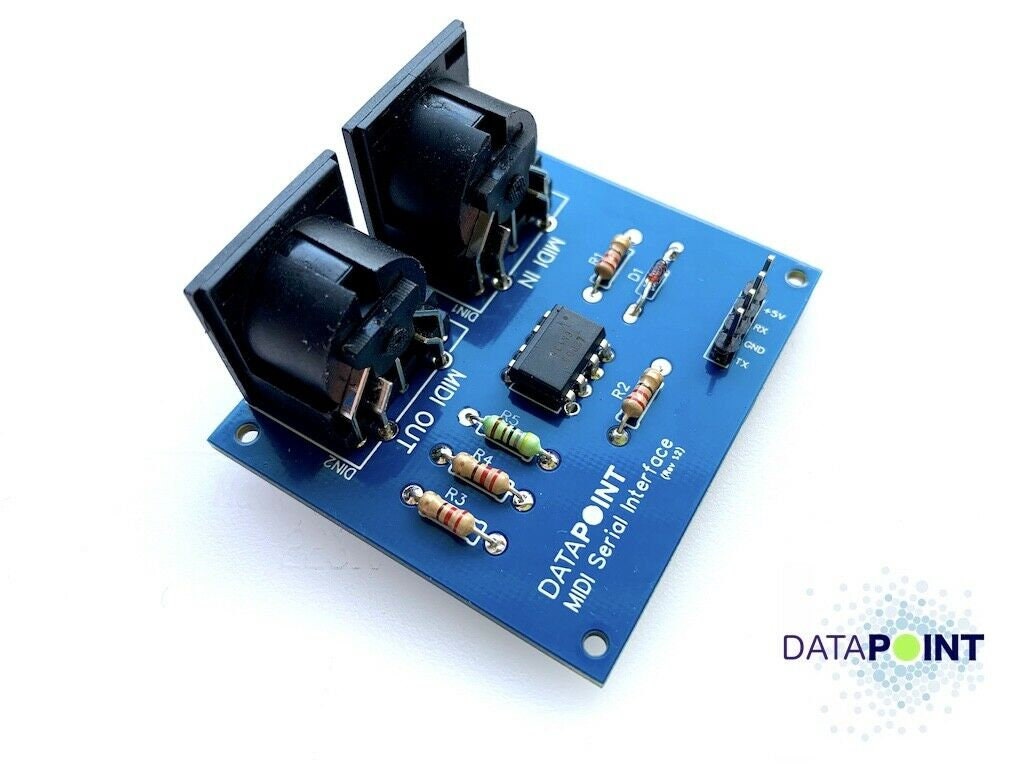 Midi Serial Interface Arduino Breakout Board Etsy 