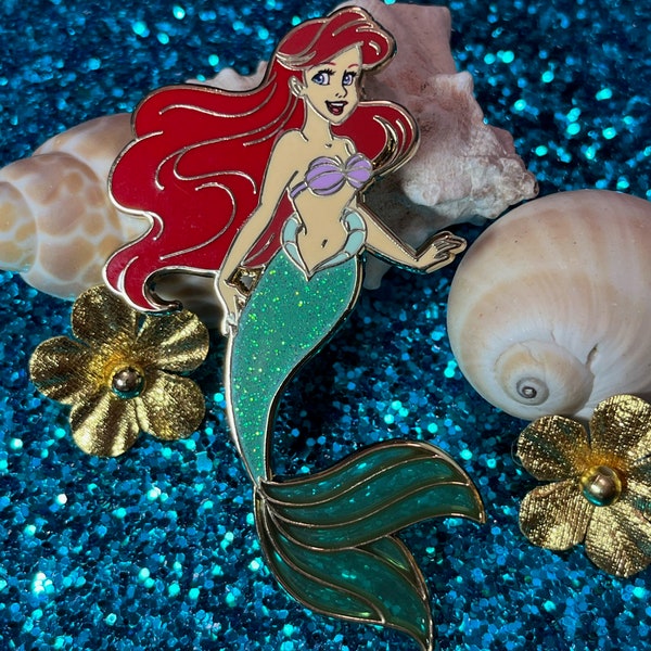 Enamel Little Mermaid Pins - Etsy