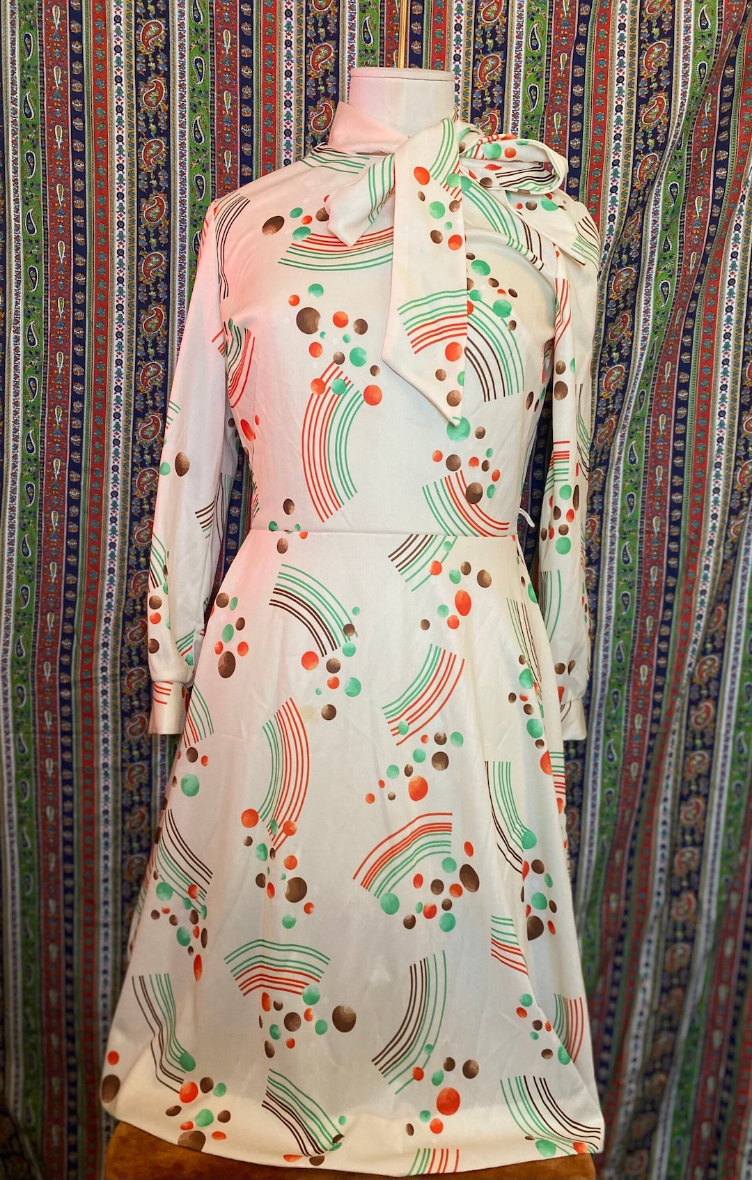 Funky 80s Sears Dress - Etsy