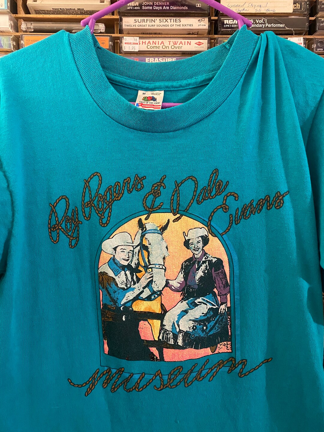M, 1990s Roy Rogers Shirt, Roy Rogers and Dale Evans Museum Shirt - Etsy