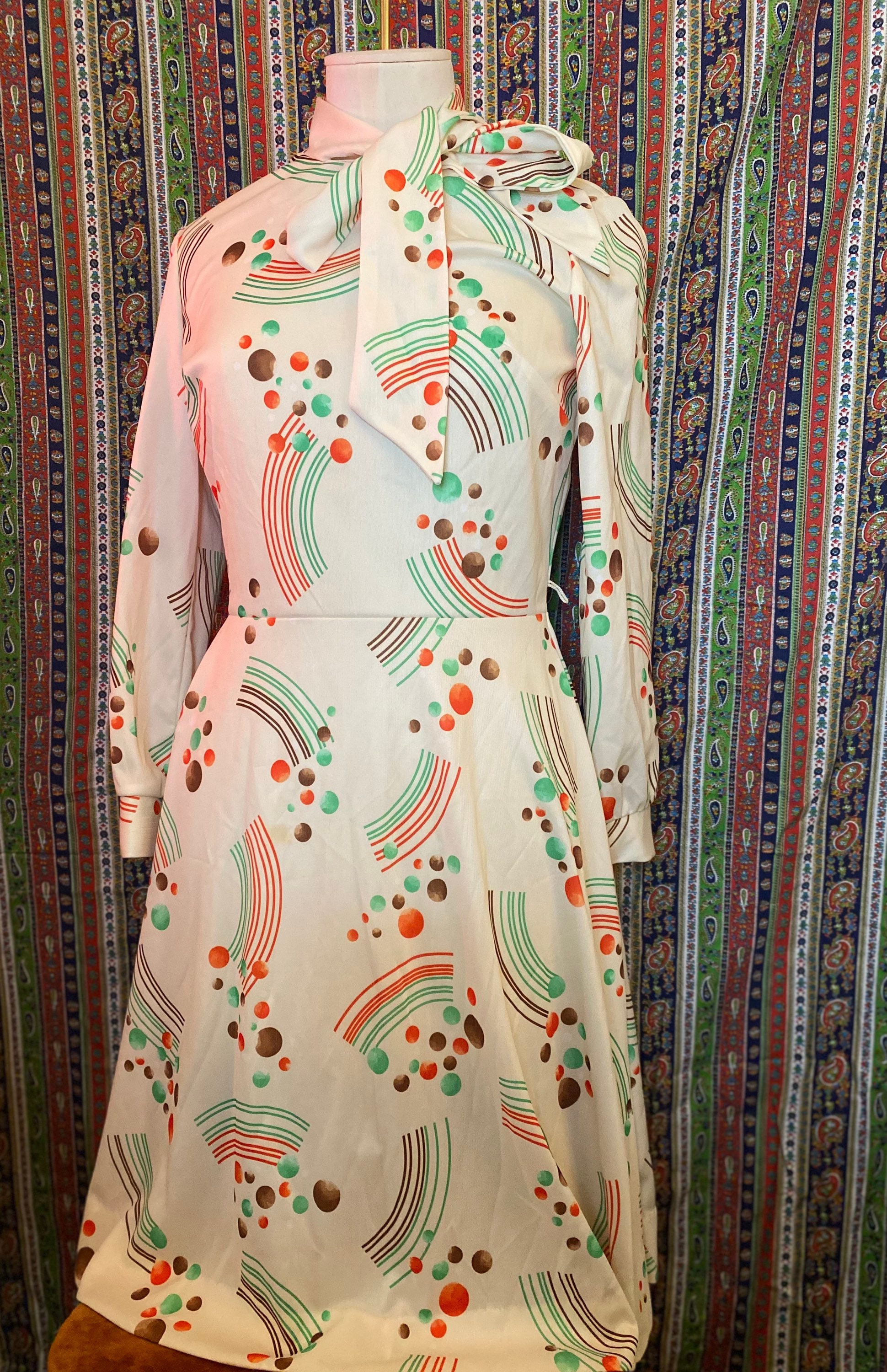 Funky 80s Sears Dress - Etsy