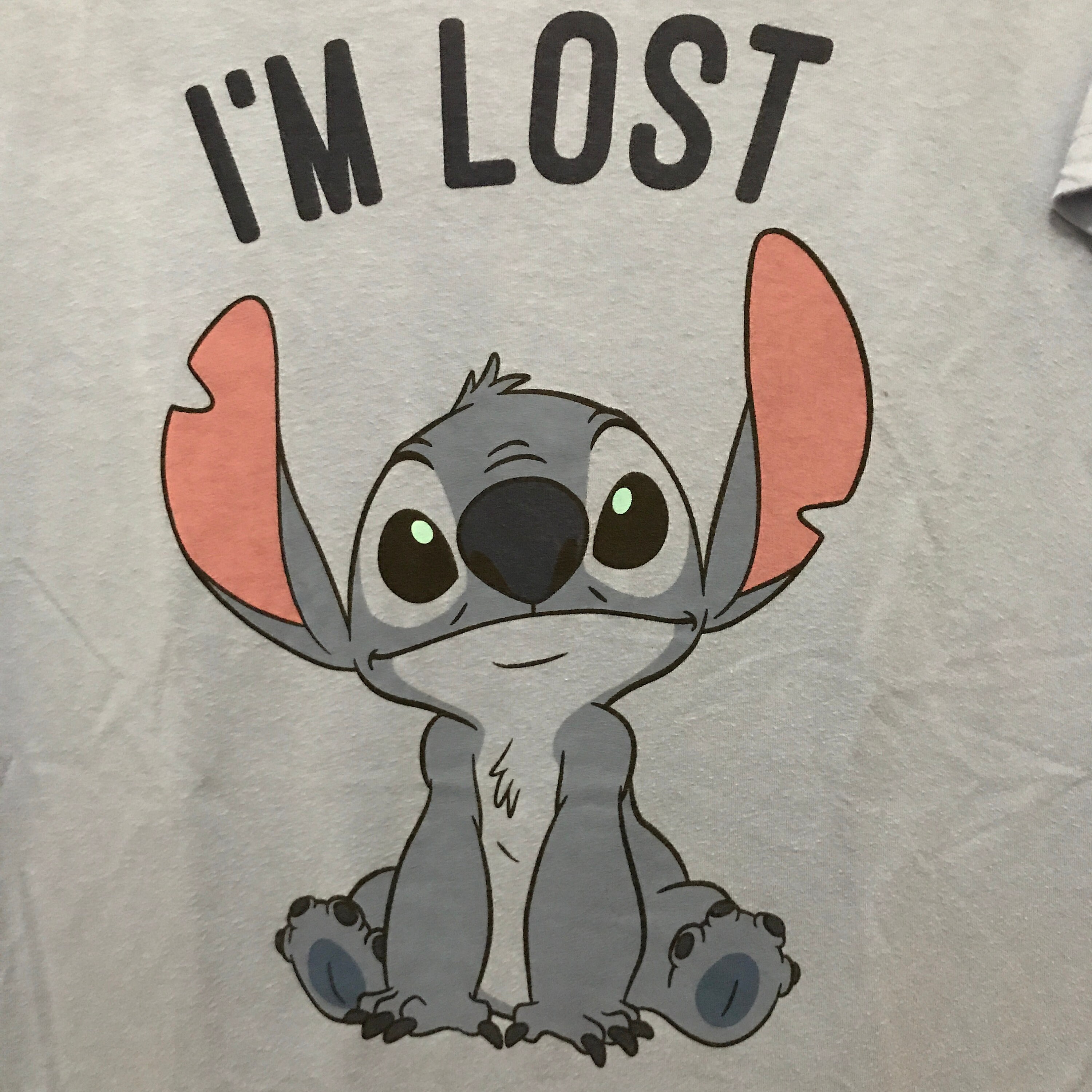 Lilo and Stitch Graphic i'm Lost Shirt | Etsy