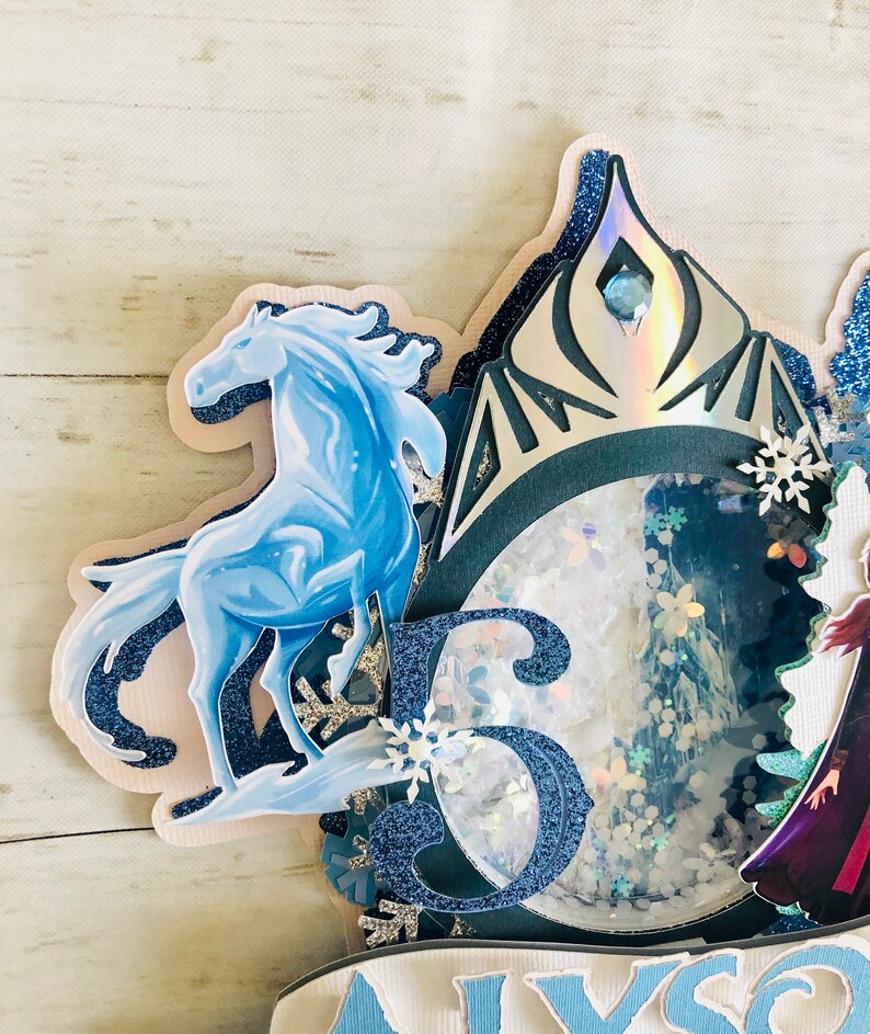 Frozen Cake Topper Elsa and Anna Cake Topper Frozen 2 Cake Topper ...