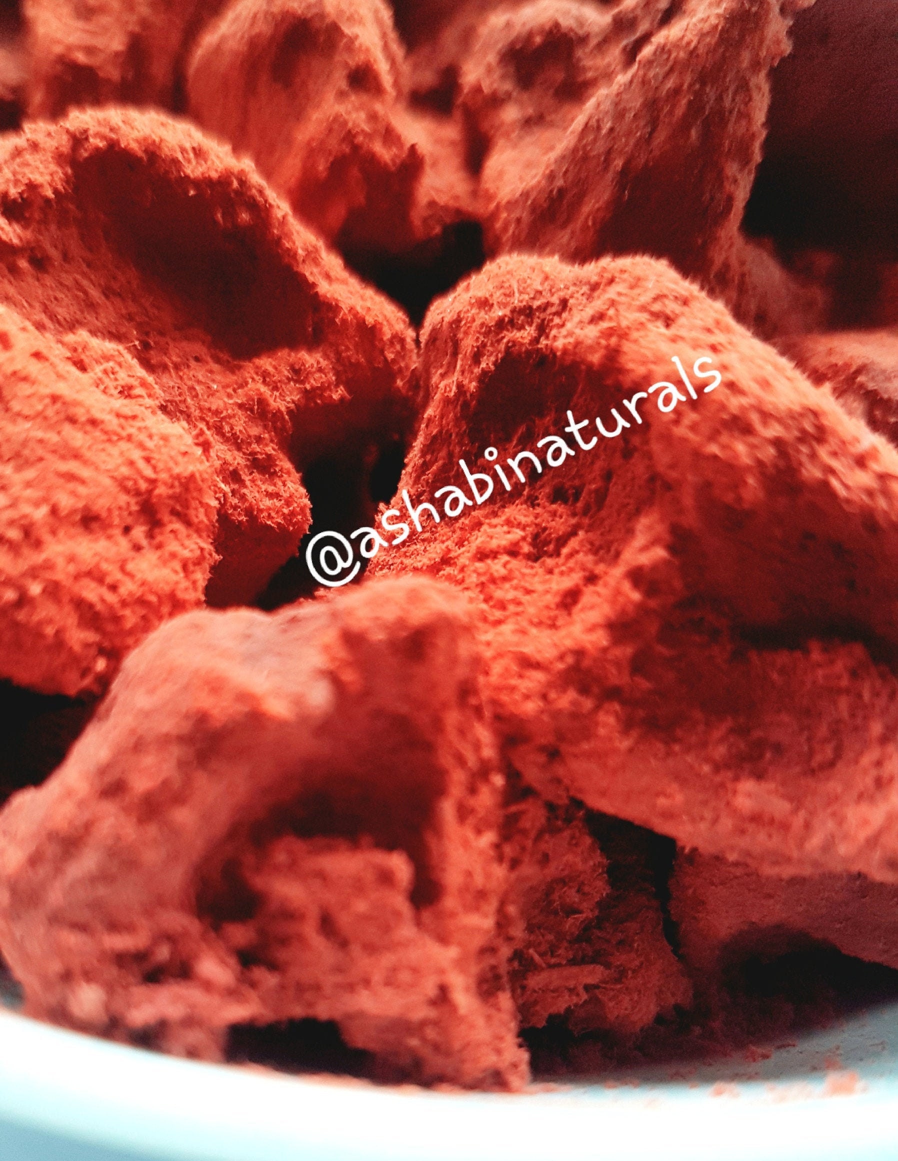 Pure Organic African Camwood Powder Osun. 100% Natural and Unrefined ...