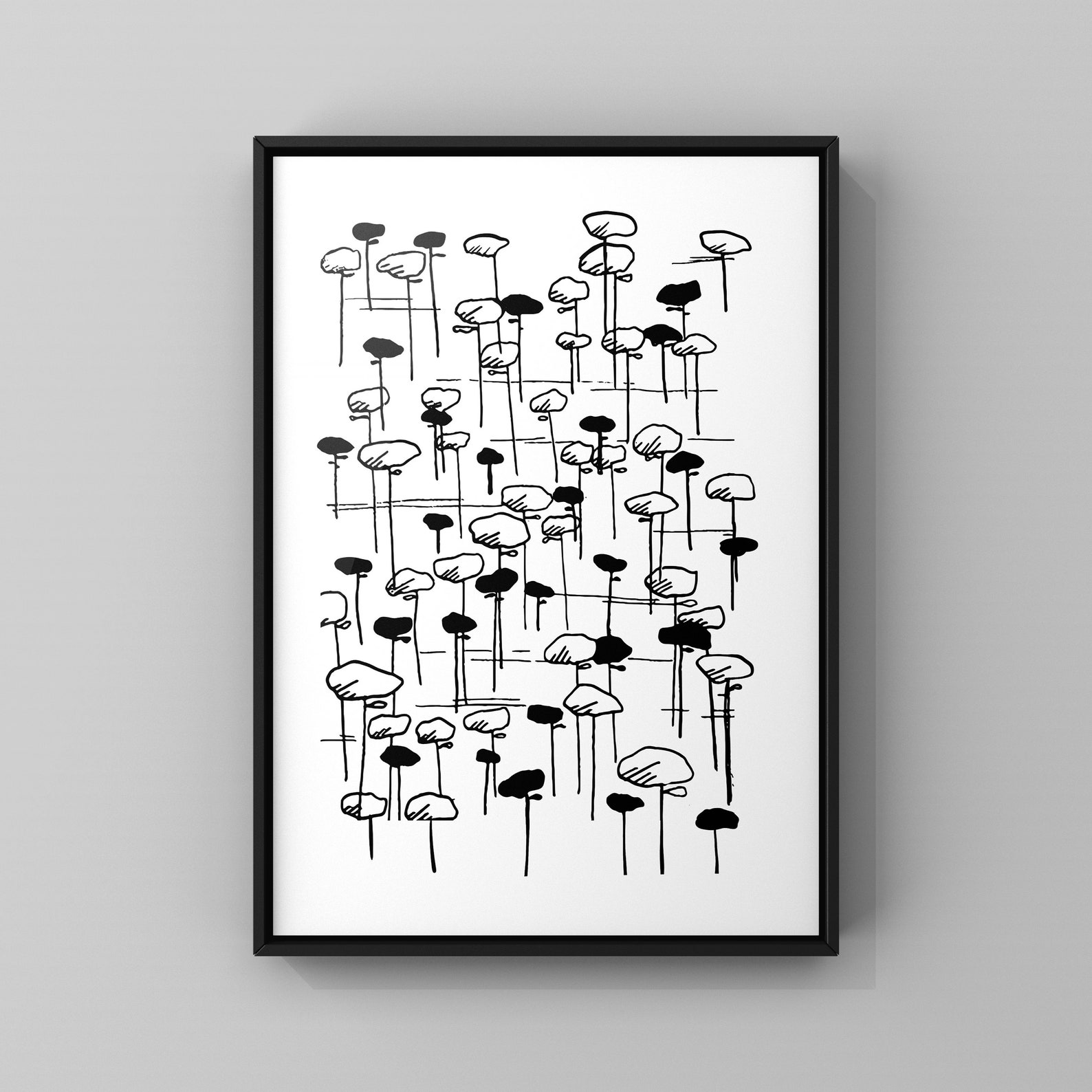 Poster / Print /the Pins/ Illustration - Etsy