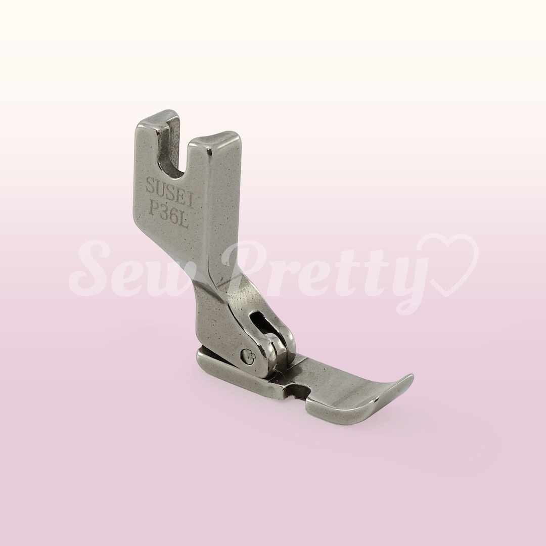 P36L Wide Hinged Cording/zipper Foot for Left Side Industrial High ...