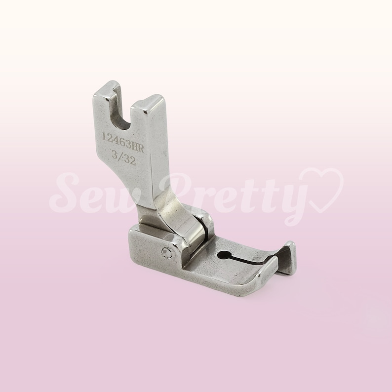 12463HR Right Top Stitch Edge Guide Foot for Industrial High Shank ...