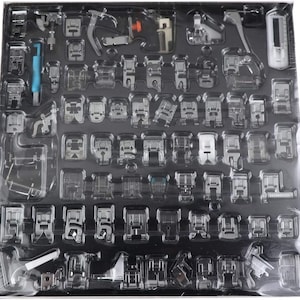 72PCS Presser Foot for Domestic Sewing Machine Ultimate Foot Set With ...