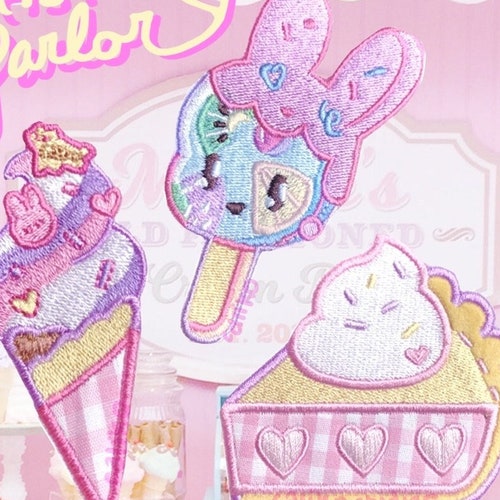 Pinkie Pie Embroidered Brooch / Kawaii Patch / Sweet Lolita / - Etsy