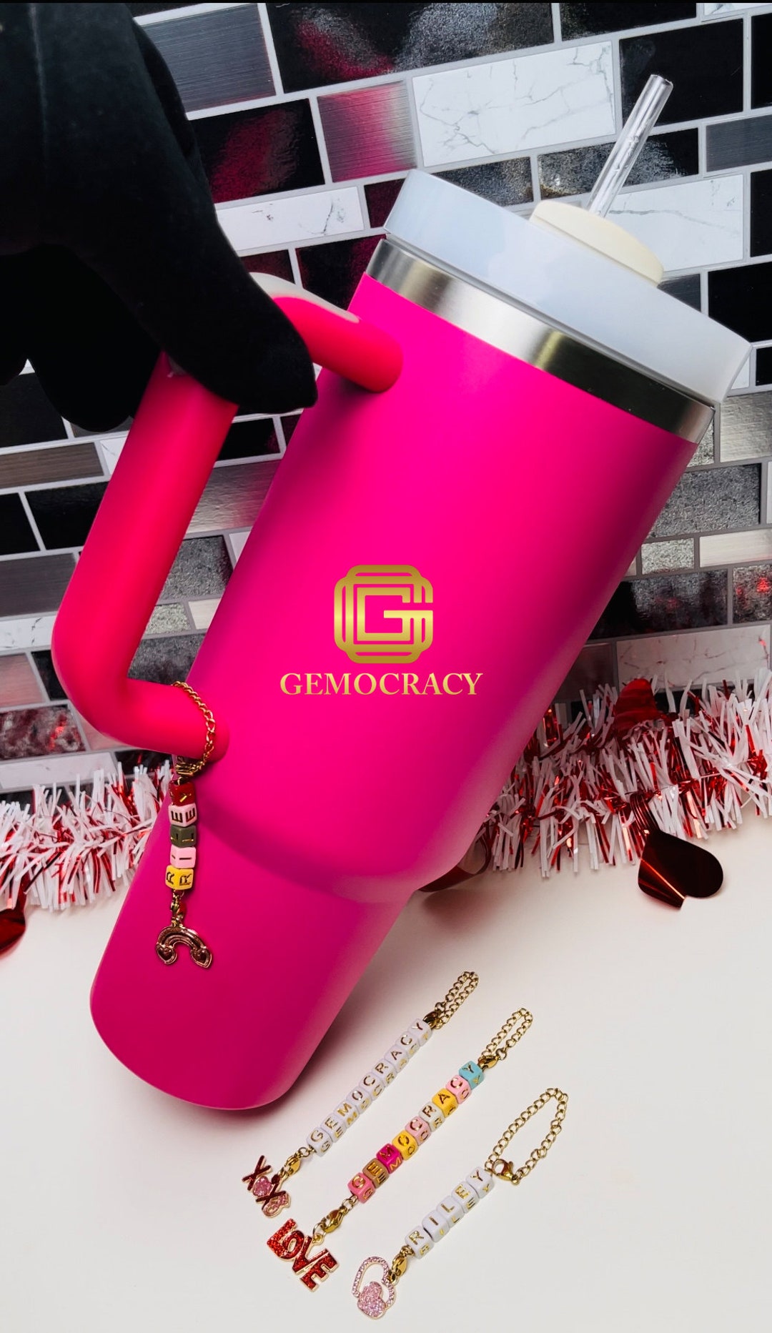 Valentine Day Limited Edition Stanley Cup Charms Stanley Accessory ...