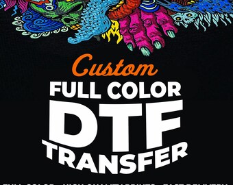 Dtf Print Full Color - Etsy