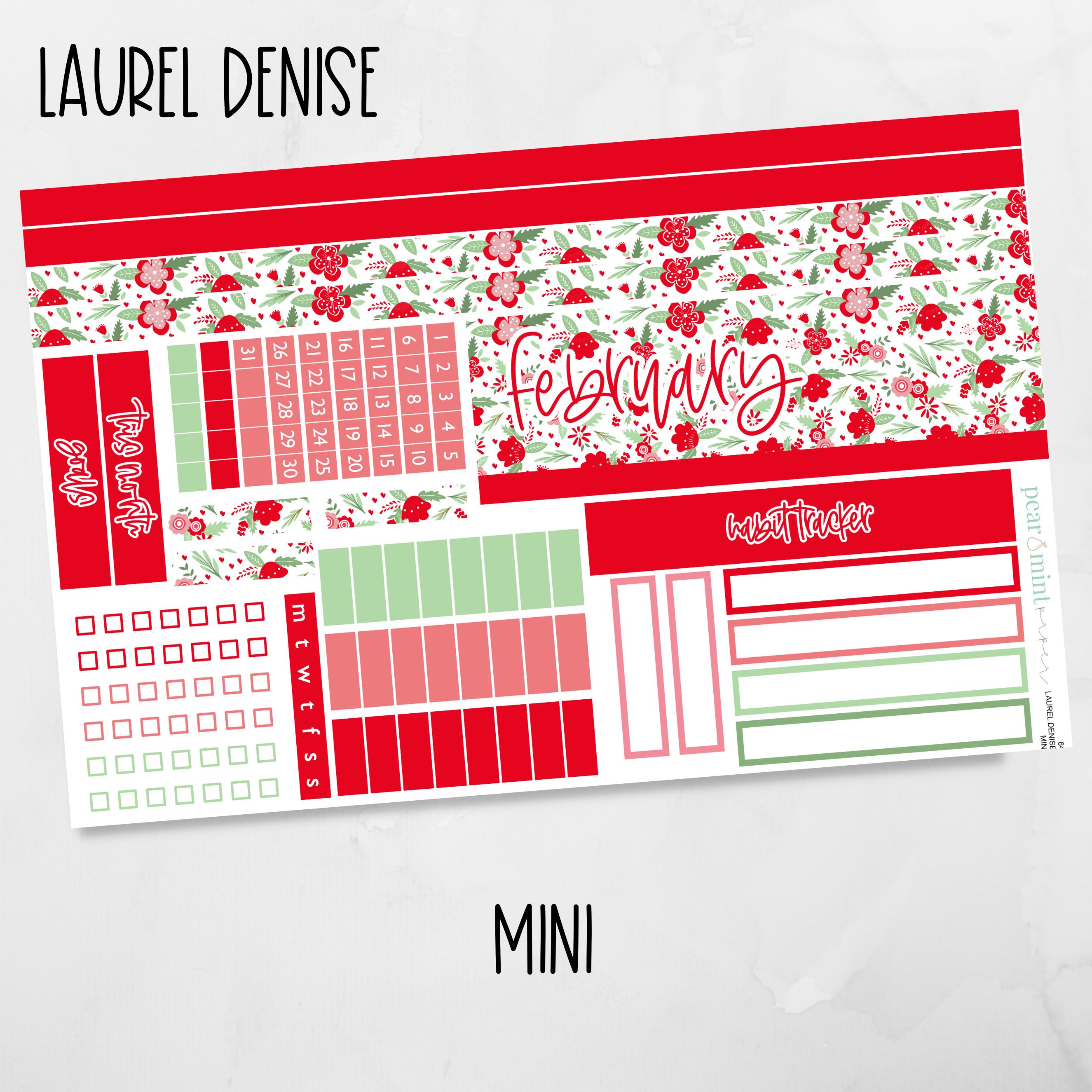 64 LAUREL DENISE Planner Stickers, Planner Kit, Ld Sticker Kit ...