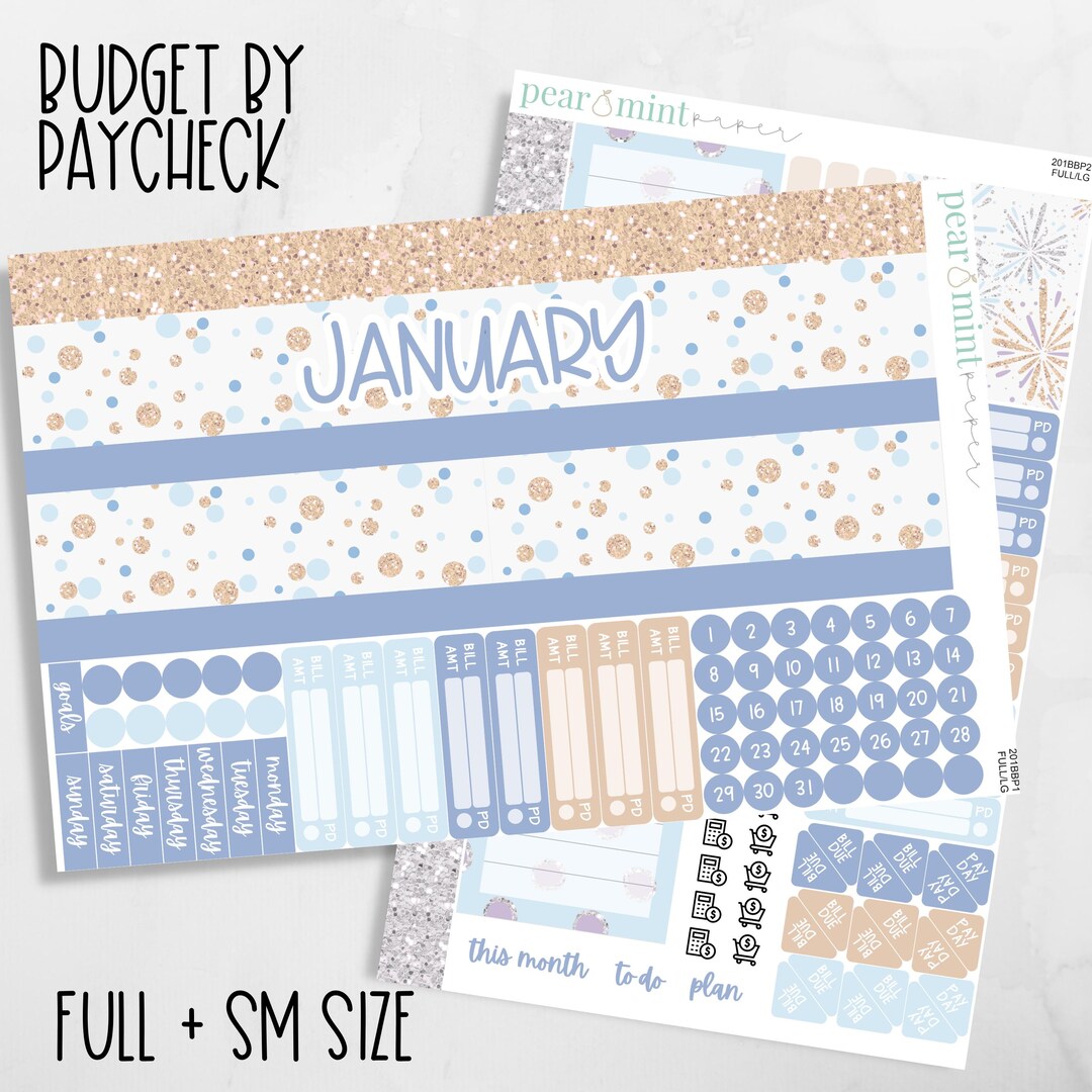 201 BBP Full, Small Size, Budget by Paycheck Workbook, the Budget Mom ...