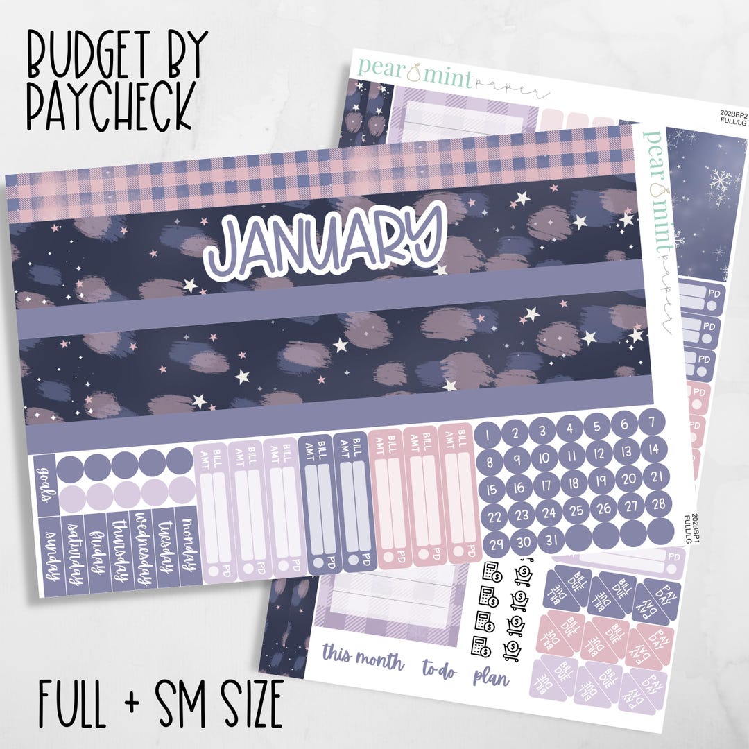 202 BBP Full, Small Size, Budget by Paycheck Workbook, the Budget Mom ...