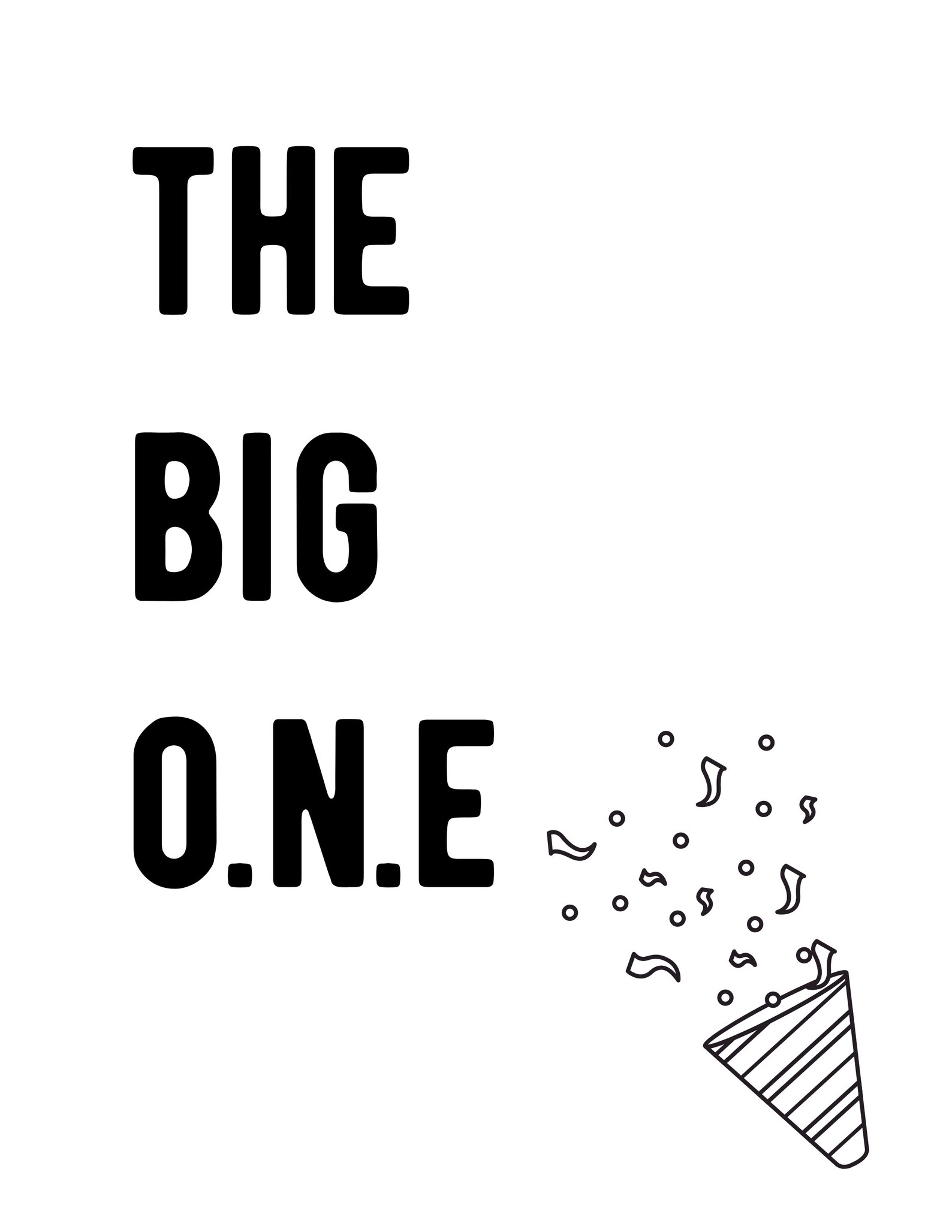 The Notorious BIG ONE Party Table Signs DIGITAL Files - Etsy