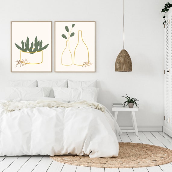 Minimalist Digital Artwork SIMPLE CLEAN MODERN 24x36 In | Etsy