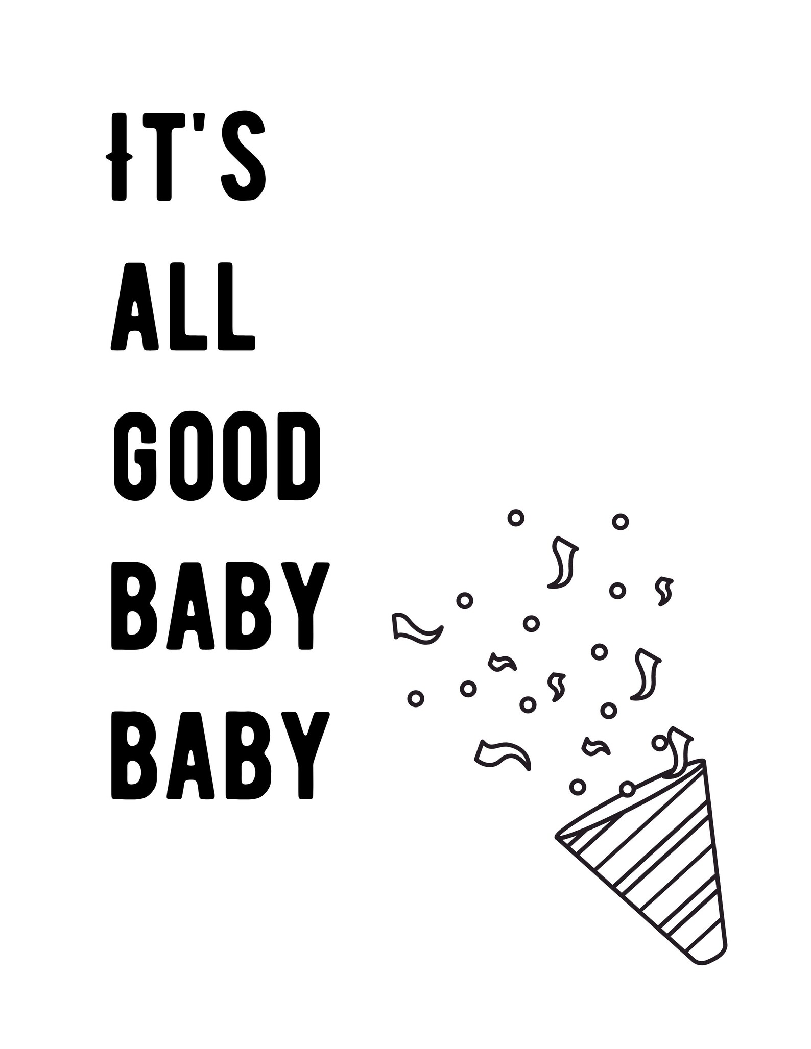 The Notorious BIG ONE Party Table Signs DIGITAL Files - Etsy