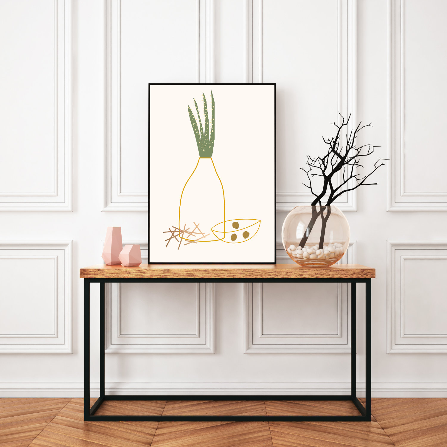 Minimalist Digital Artwork SIMPLE CLEAN MODERN 24x36 In - Etsy