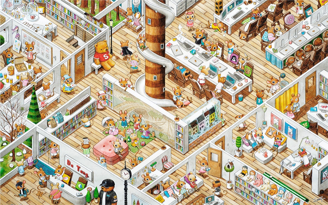 4000 Piece Plastic Jigsaw Puzzle for Adults: the Office - SMART ...