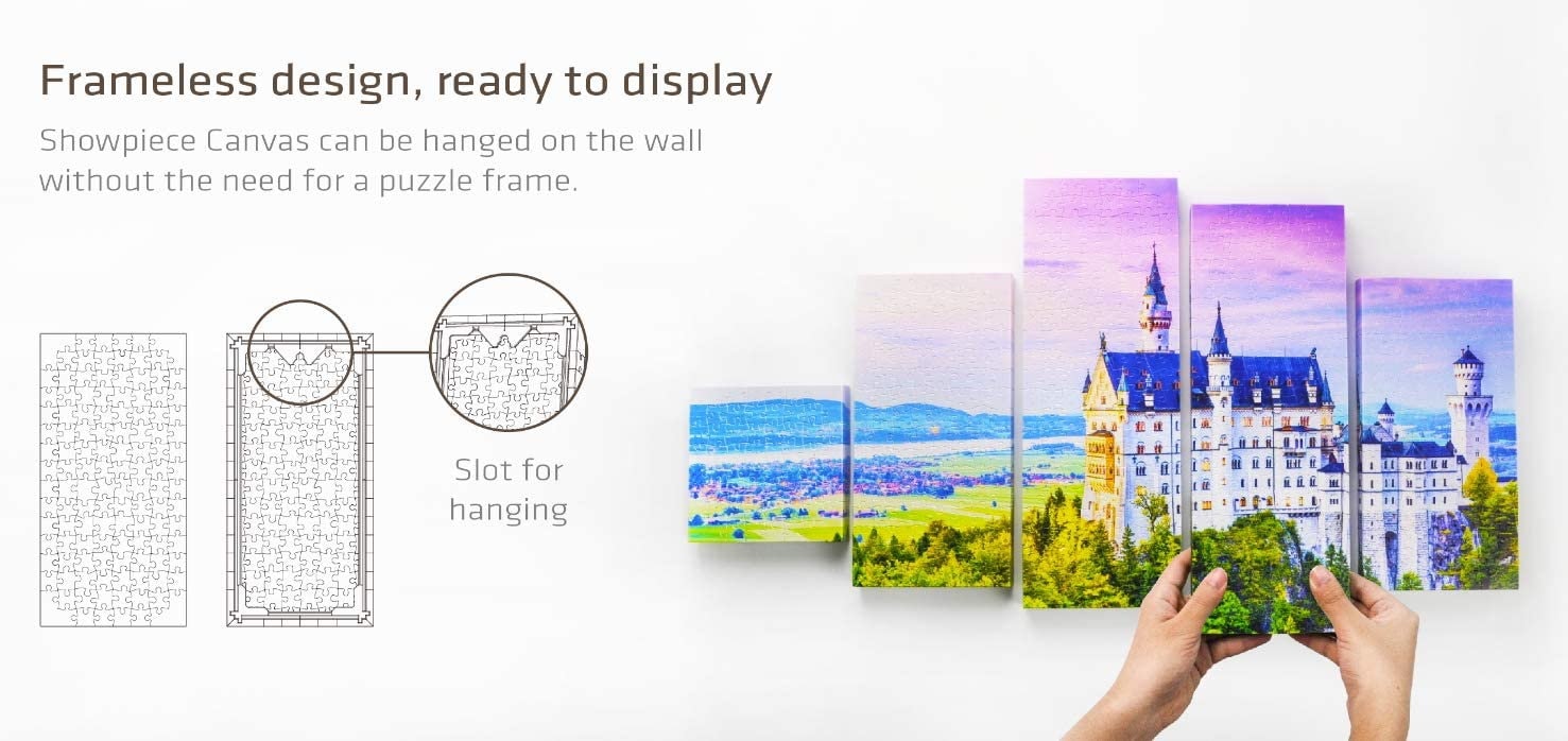 Plastic Jigsaw Puzzle Canvas for Adults, 366 Pieces:spend Time in ...