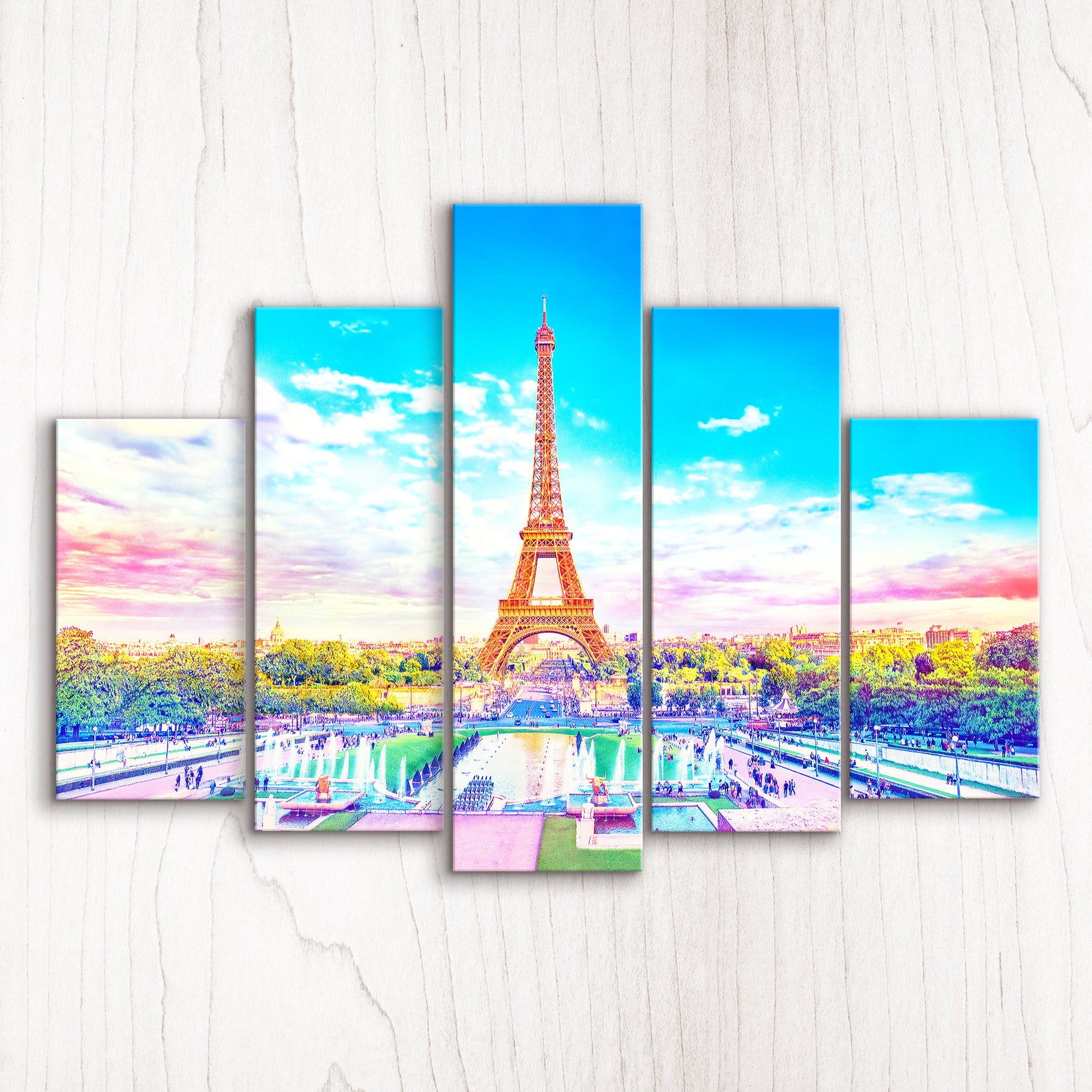 Plastic Jigsaw Puzzle Canvas for Adults, 792 Pieces: Beautiful Paris ...