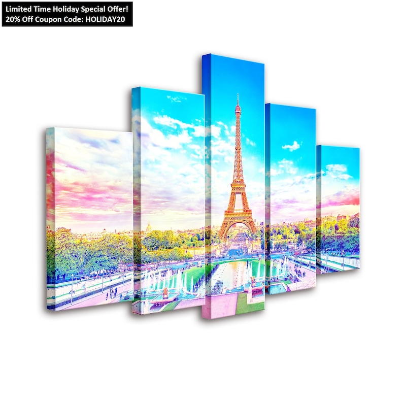 Plastic Jigsaw Puzzle Canvas for Adults, 792 Pieces: Beautiful Paris ...