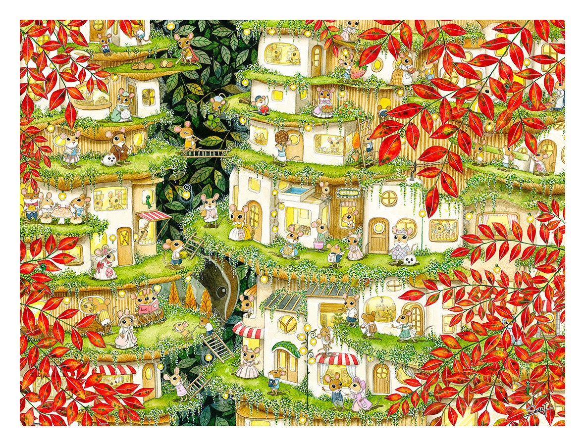 1200 Piece Plastic Jigsaw Puzzle for Adults: Sweet Home | Etsy