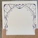 Purple Art Nouveau Arch Writing Paper Small Arch Stationery Set With ...
