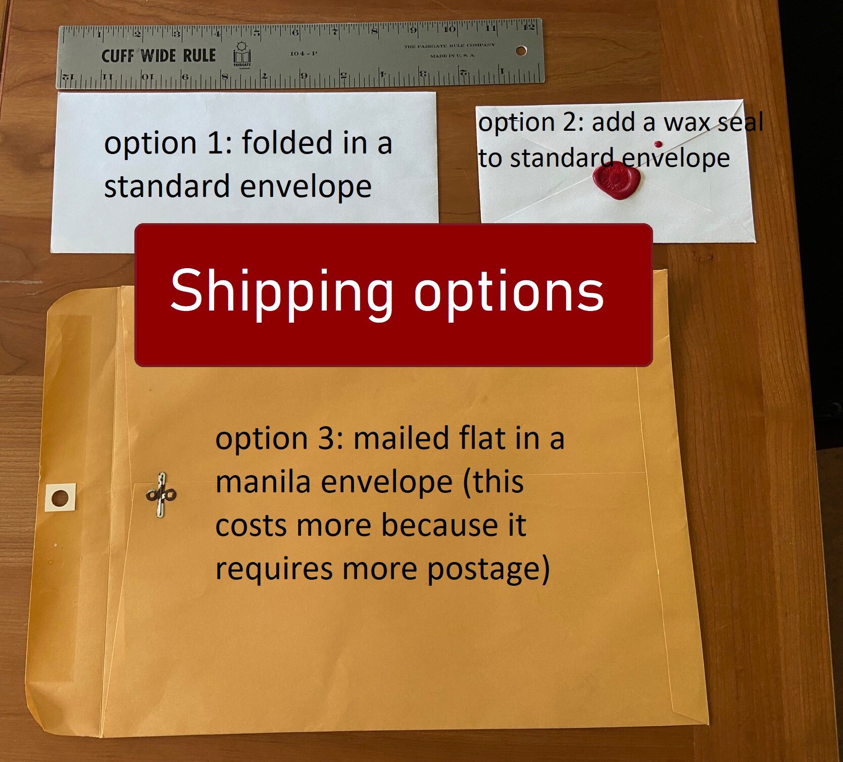 Custom One Page Typewritten Letter for Birthdays, Anniversaries, and ...