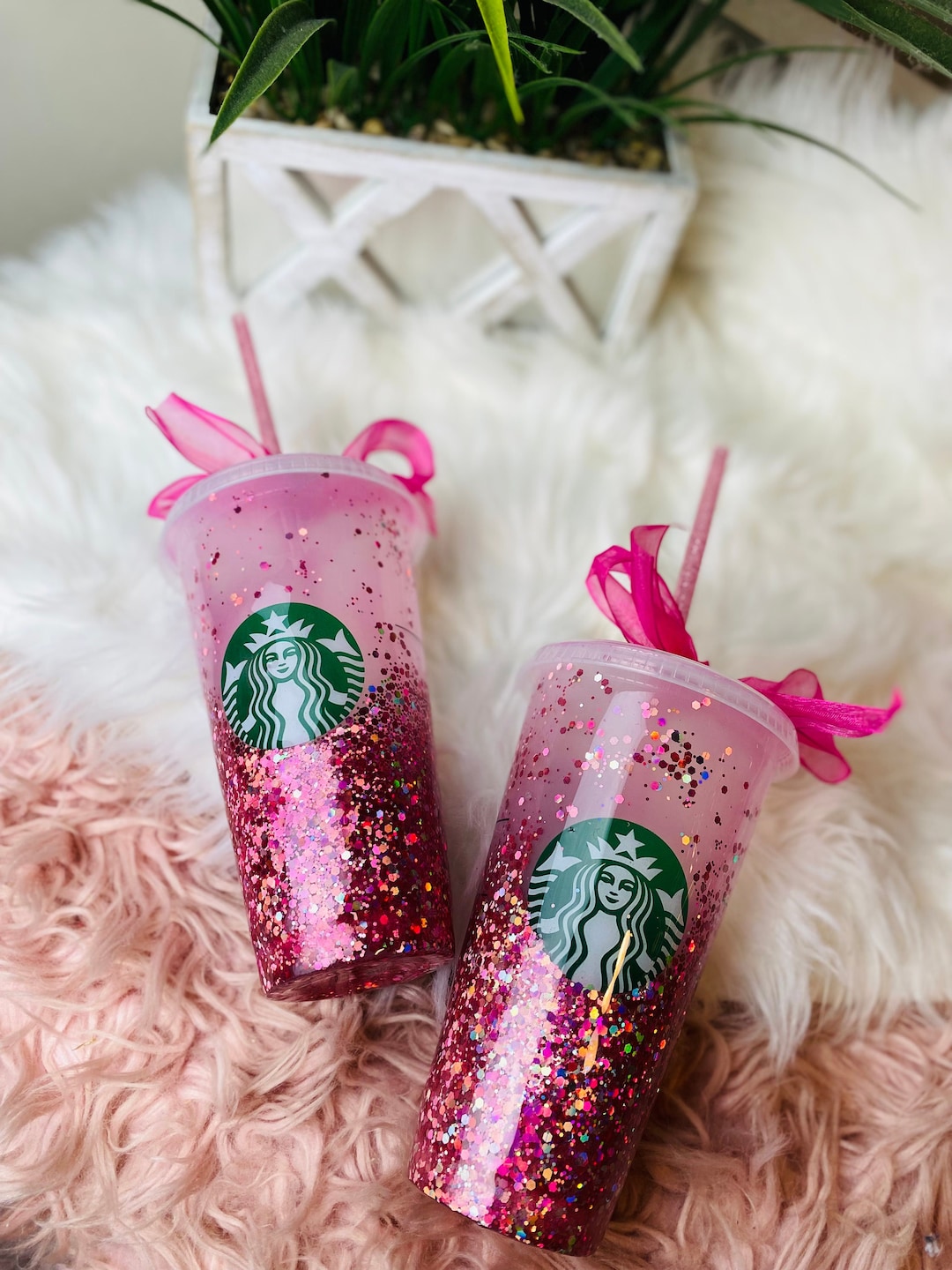 Starbucks Pink Holo Glitter Cup, Starbucks Gifts, Gifts for Her, Pink ...
