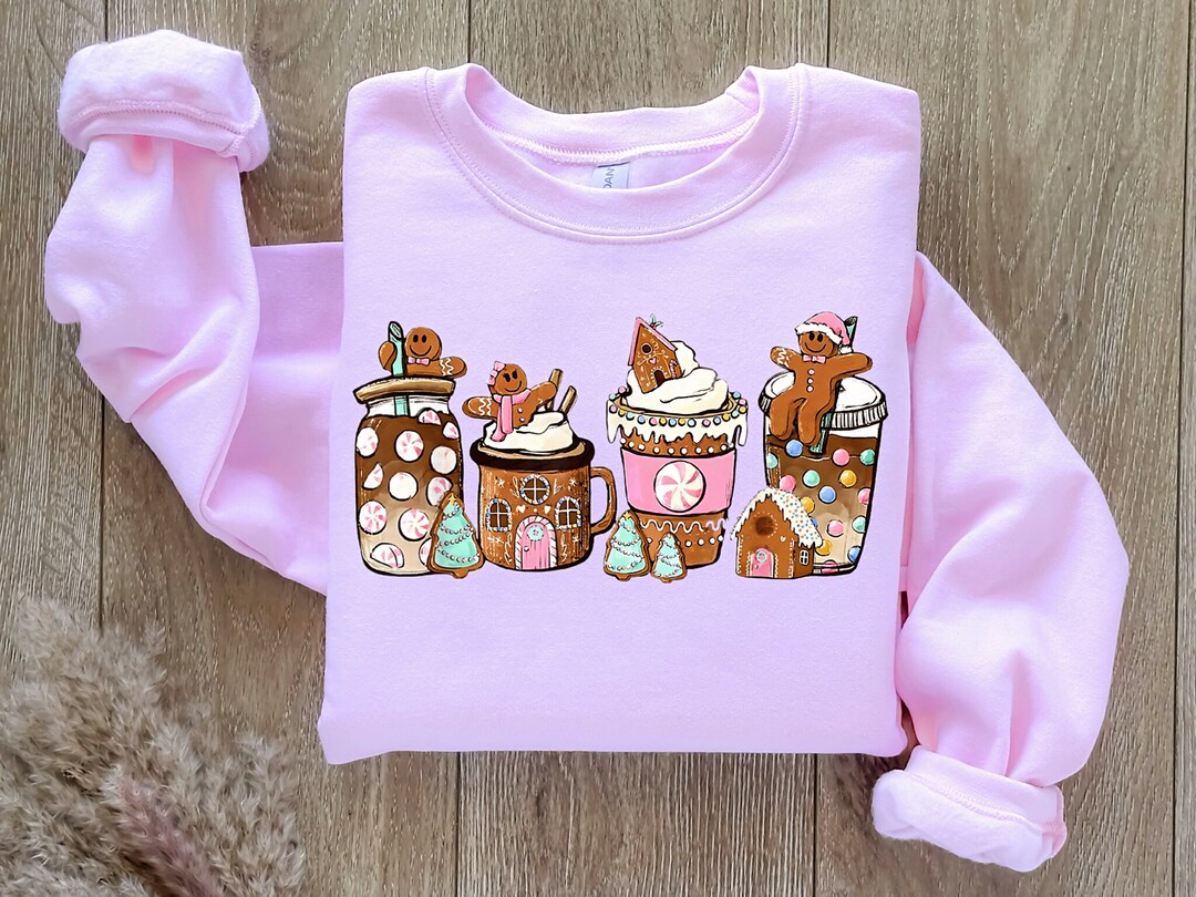 Gingerbread Crewneck Sweater - Etsy