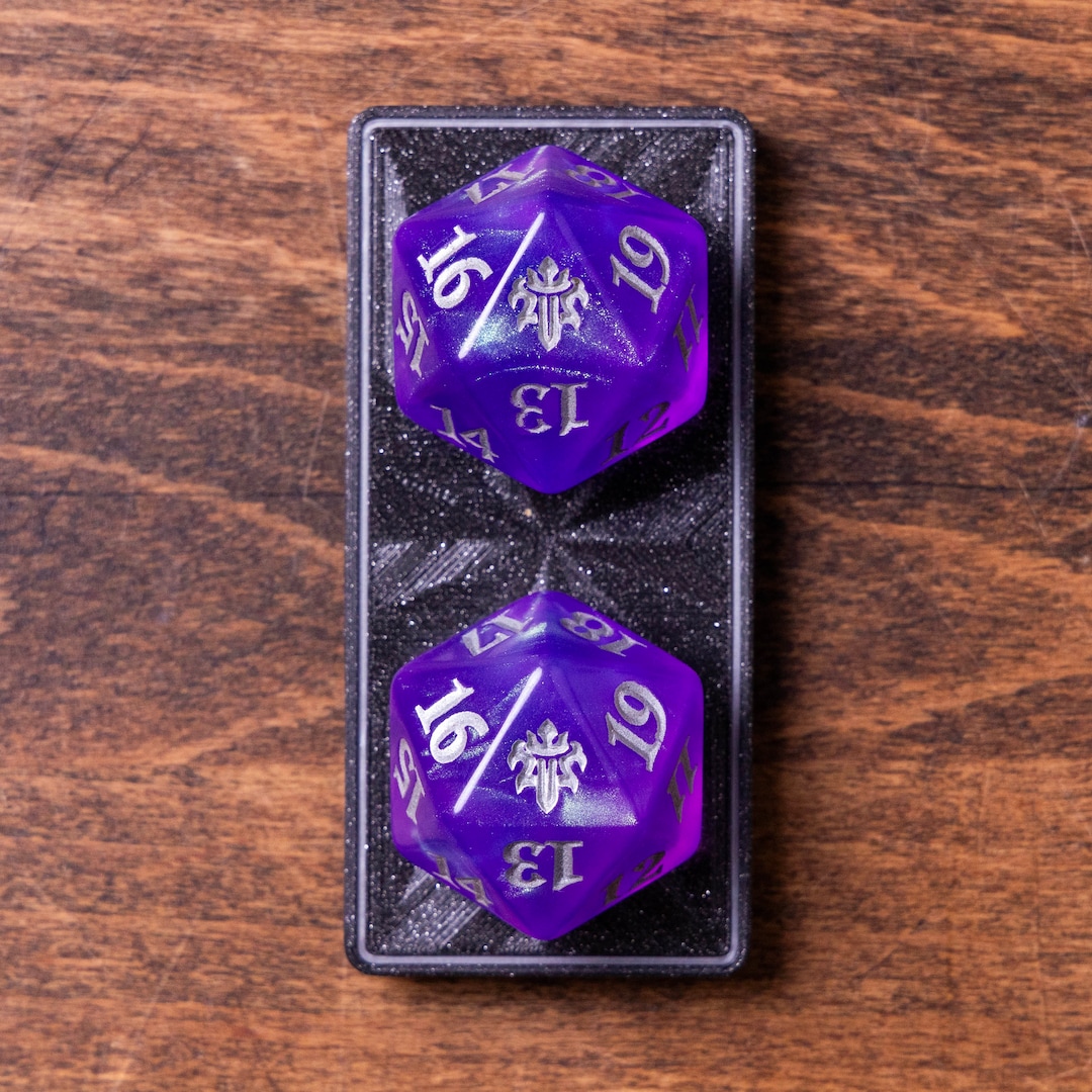 D20 (oversized Spindown) Life Counter Box / Throne of Eldraine Magic ...