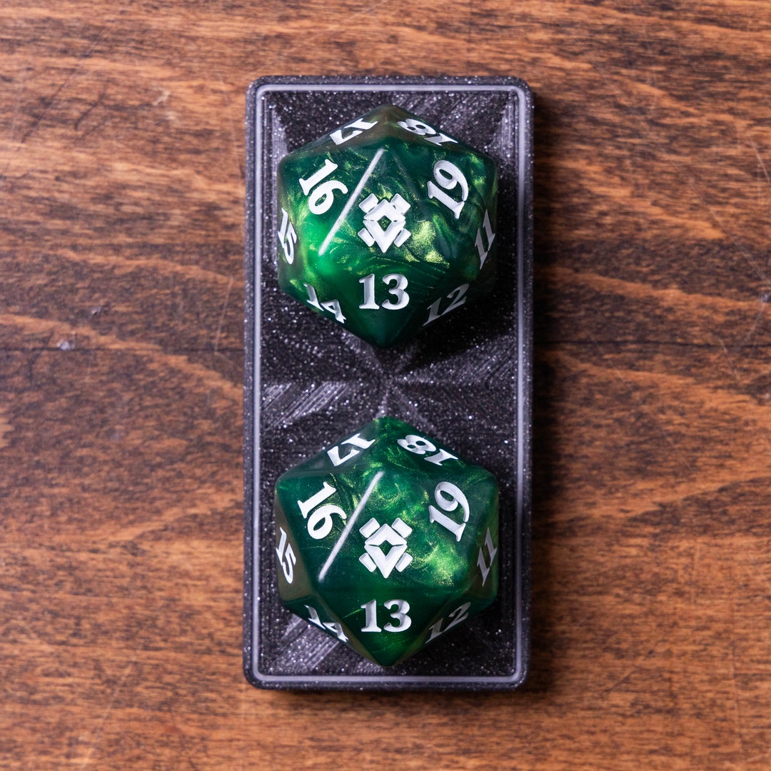 D20 (oversized Spindown) Life Counter Box / Zendikar Rising Magic the ...