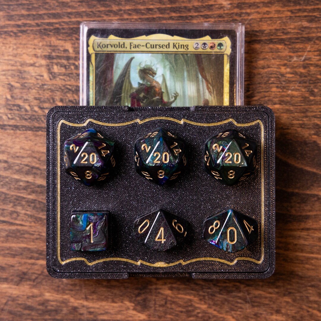 Magic the Gathering - Commander Life Counter Box / Tray for Korvold ...