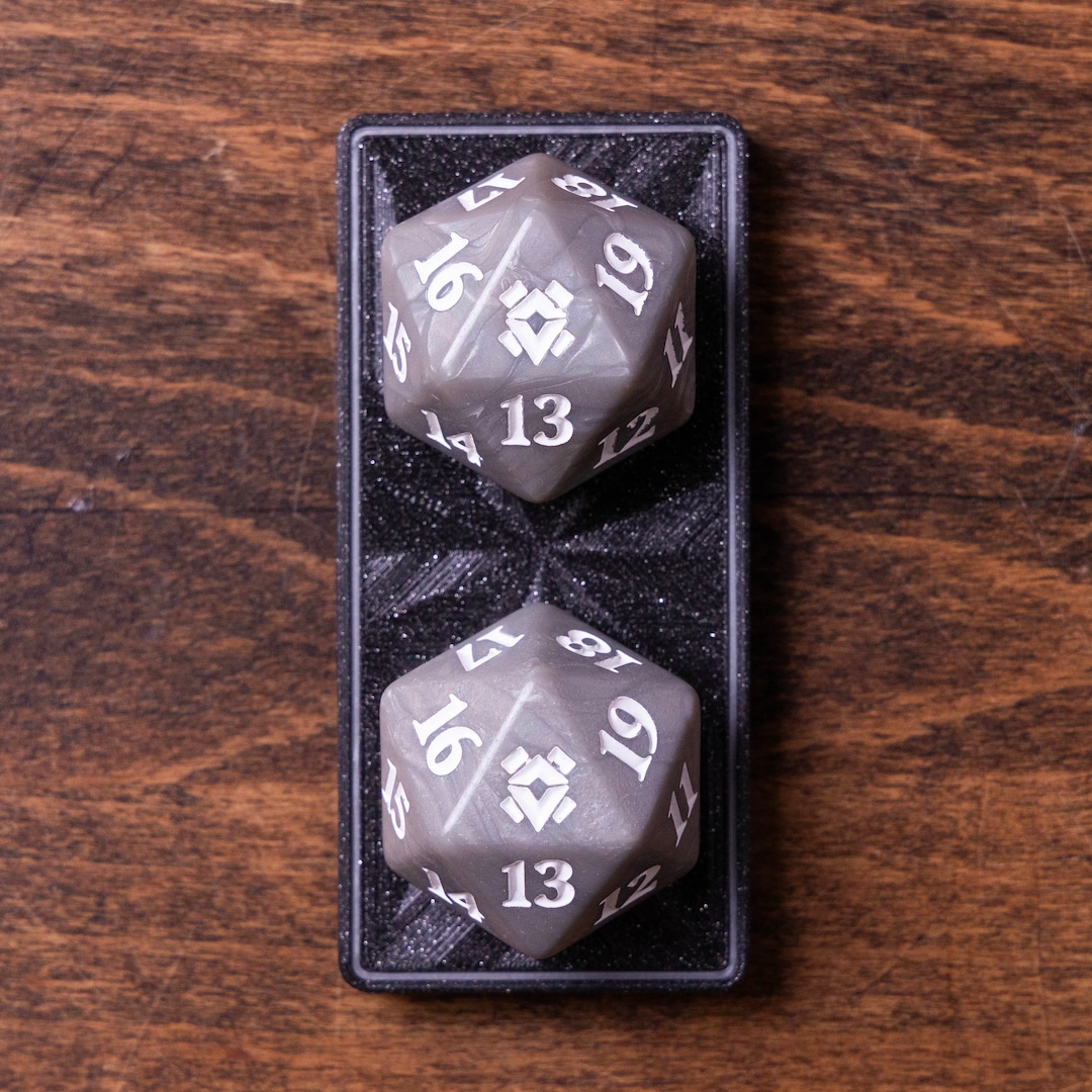 D20 (oversized Spindown) Life Counter Box / Zendikar Rising Magic the ...